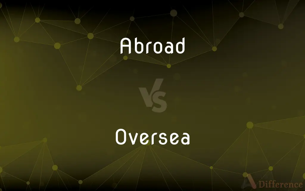 Abroad vs. Oversea — What’s the Difference?