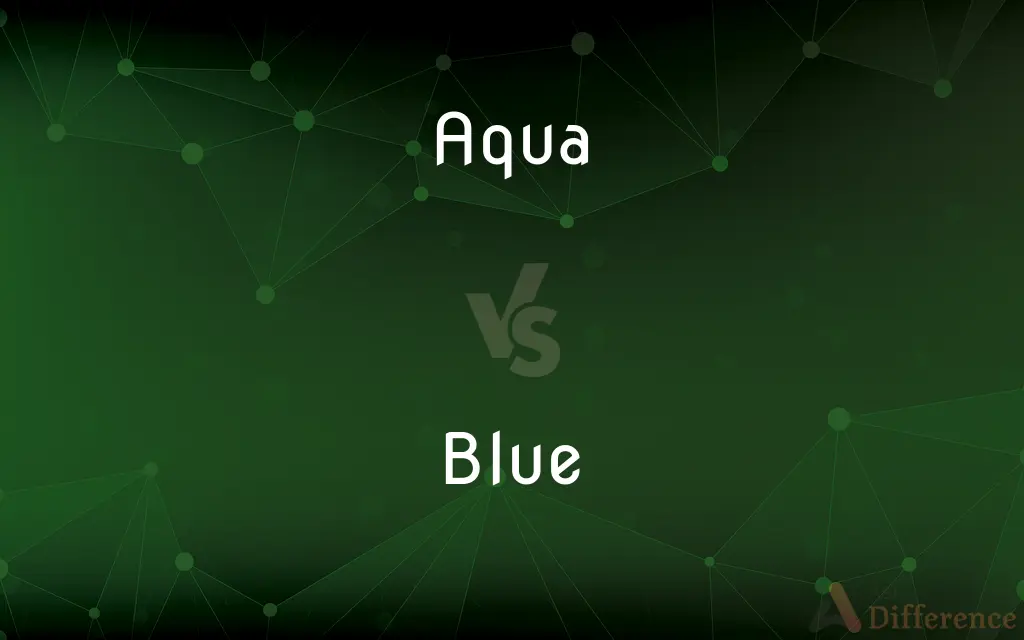 Aqua vs. Blue — What’s the Difference?