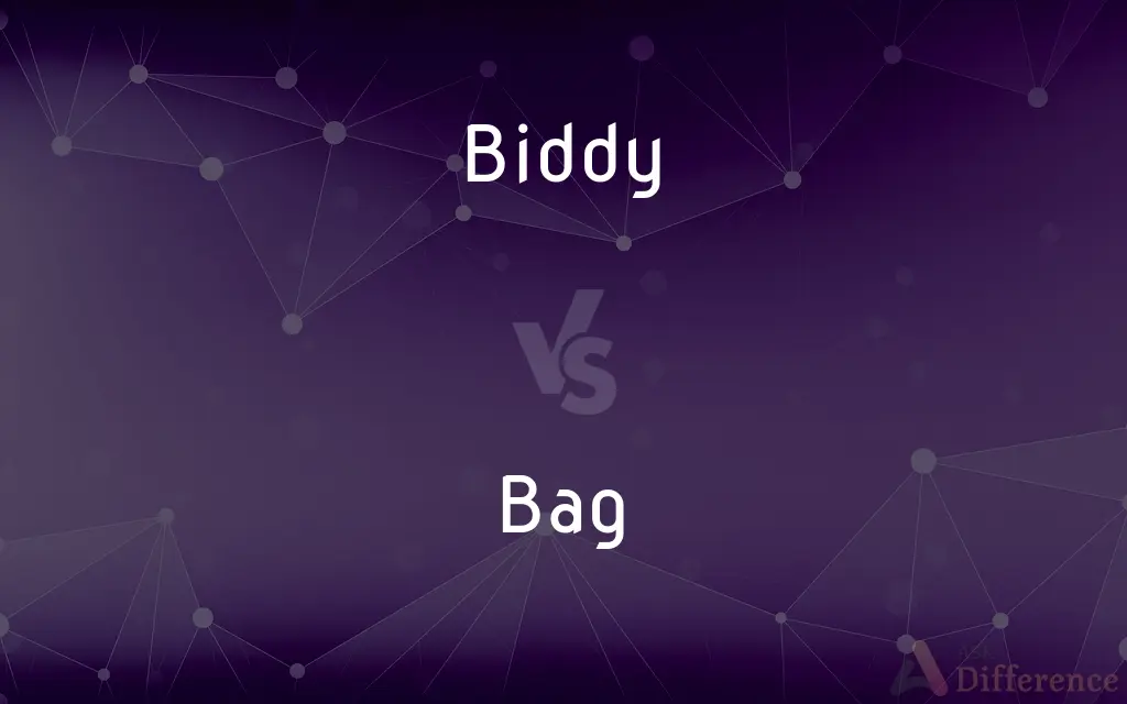 Biddy vs. Bag — What’s the Difference?
