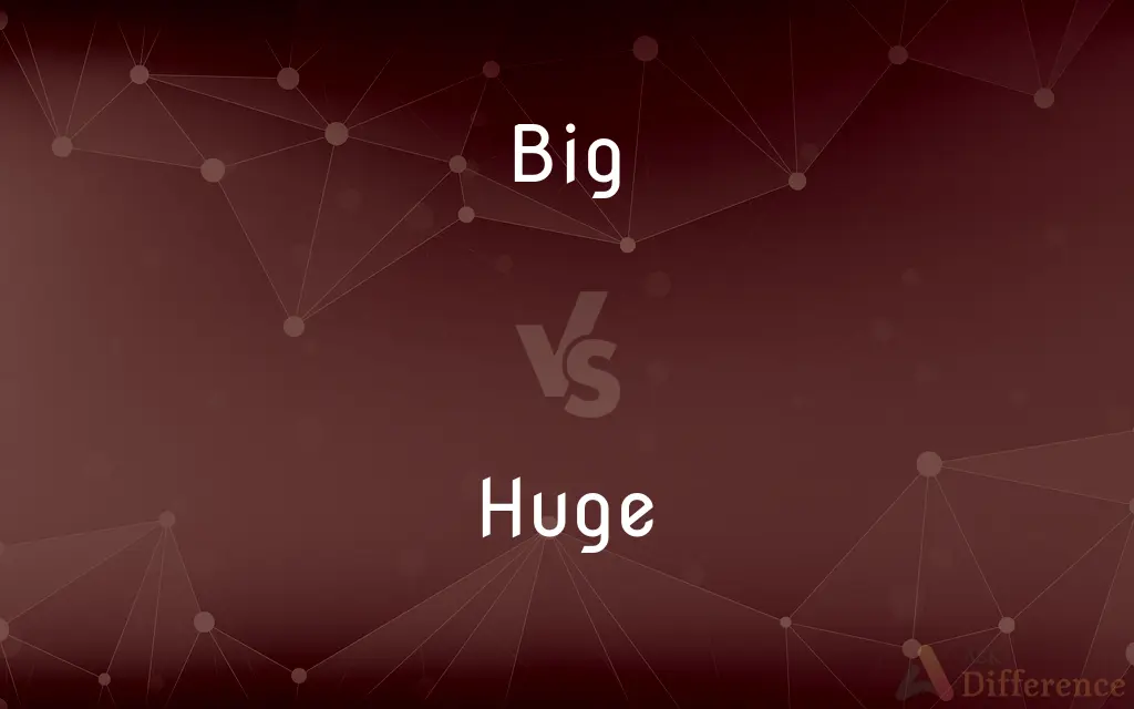 Big Vs Huge What s The Difference Big Vs Huge What s The Difference