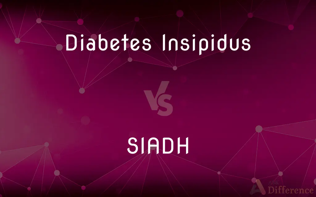 Diabetes Insipidus vs. SIADH — What’s the Difference?