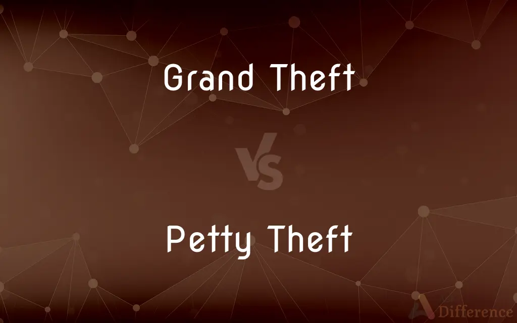 Grand Theft vs. Petty Theft — What’s the Difference?