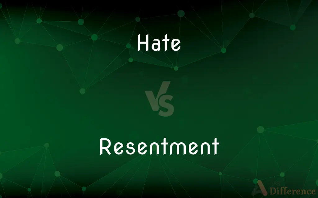 Hate vs. Resentment — What’s the Difference?