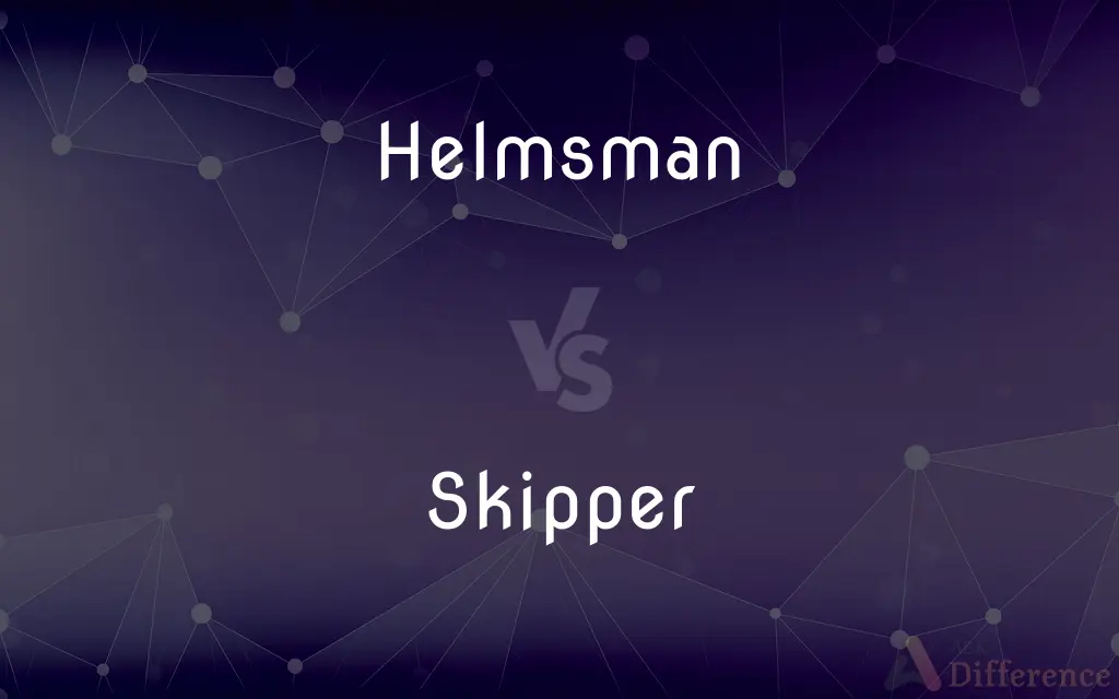 Helmsman vs. Skipper — What’s the Difference?
