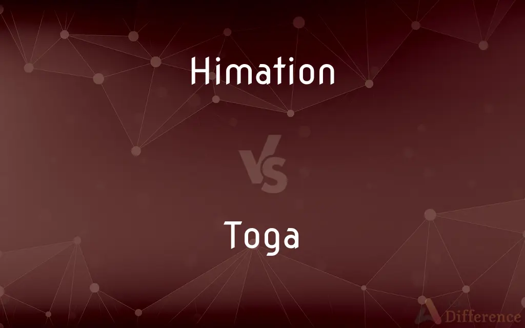 Himation vs. Toga — What’s the Difference?
