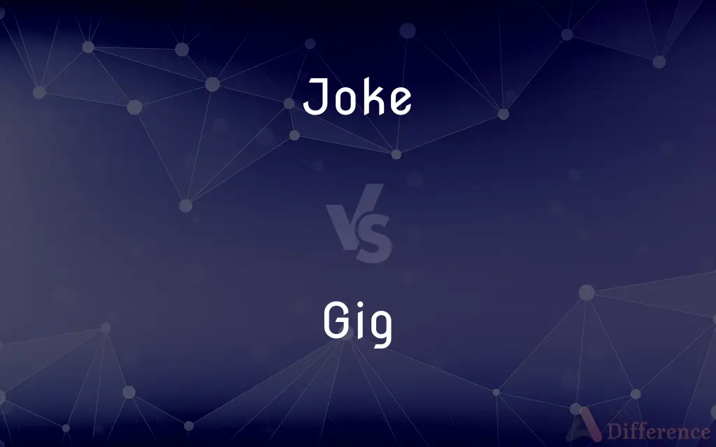 Joke vs. Gig — What’s the Difference?