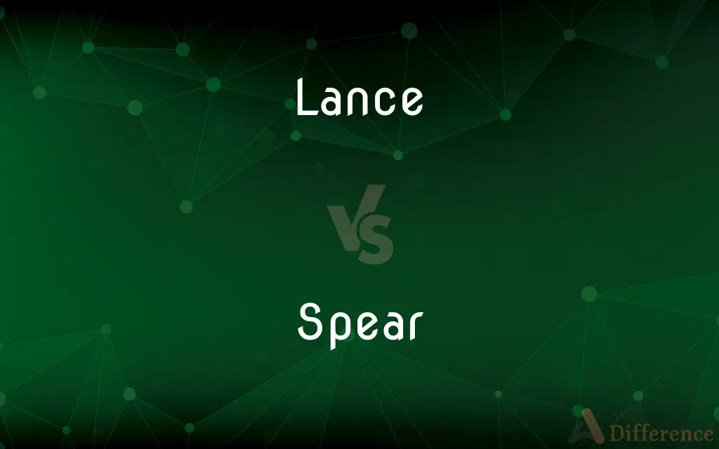 Lance vs. Spear — What’s the Difference?