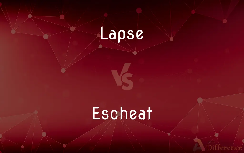 Lapse vs. Escheat — What’s the Difference?