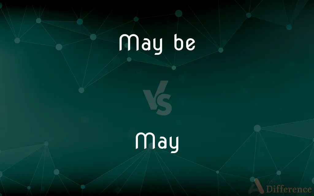 May be vs. May — What’s the Difference?
