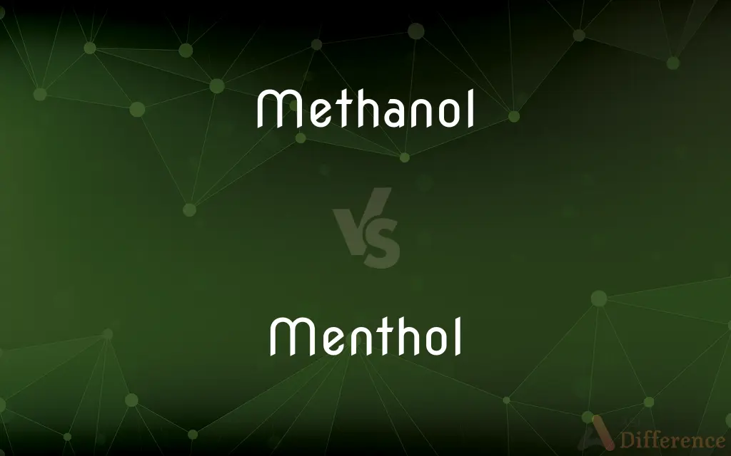 Methanol vs. Menthol — What’s the Difference?