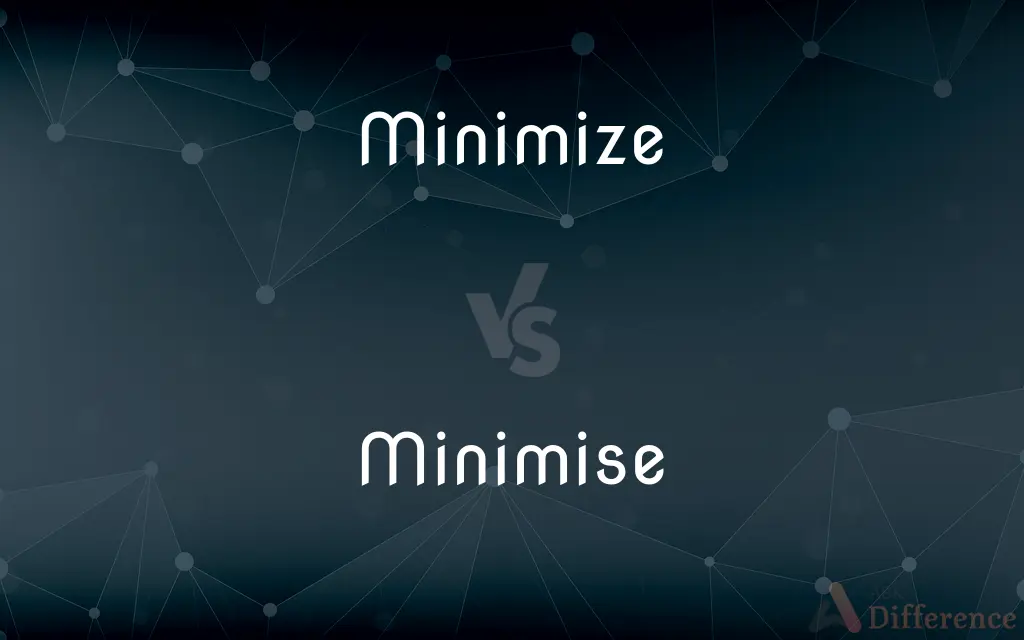 Minimize Vs Minimise What s The Difference Minimize Vs Minimise What s The Difference