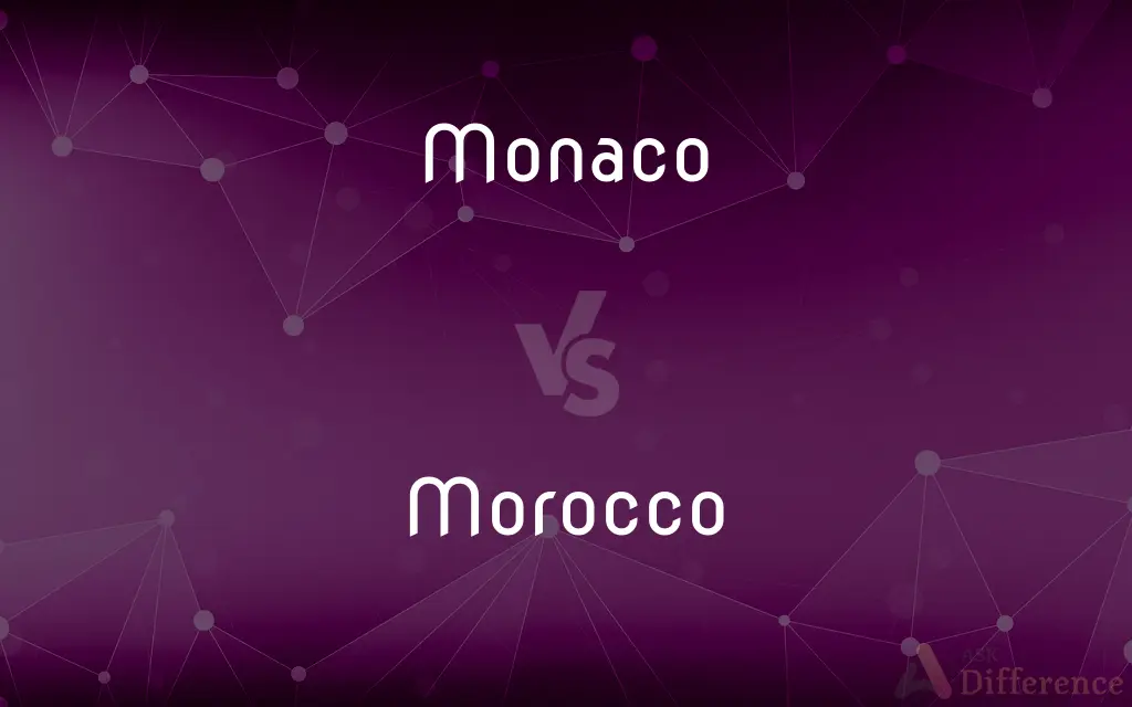 Monaco vs. Morocco — What’s the Difference?