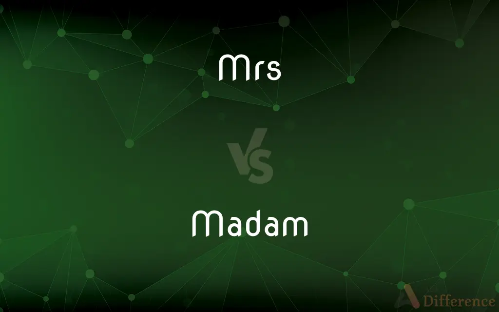 Mrs Vs Madam What s The Difference Mrs Vs Madam What s The Difference