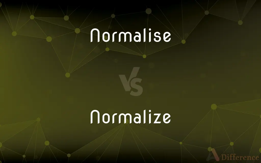 Normalise Vs Normalize What s The Difference Normalise Vs Normalize What s The Difference