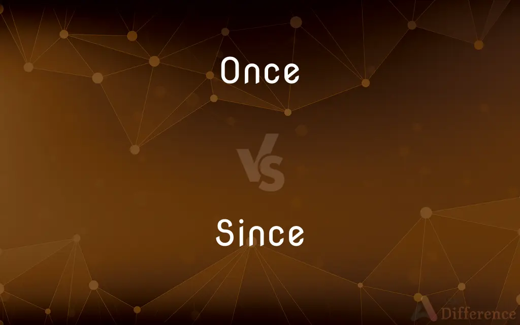 Once vs. Since — What’s the Difference?
