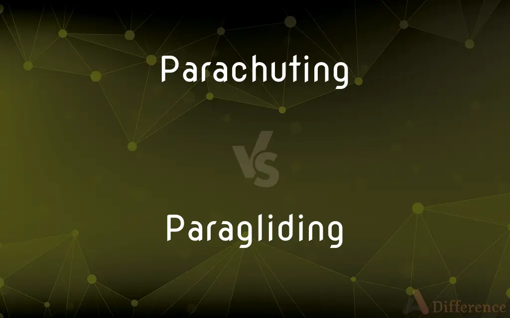 Parachuting vs. Paragliding — What’s the Difference?