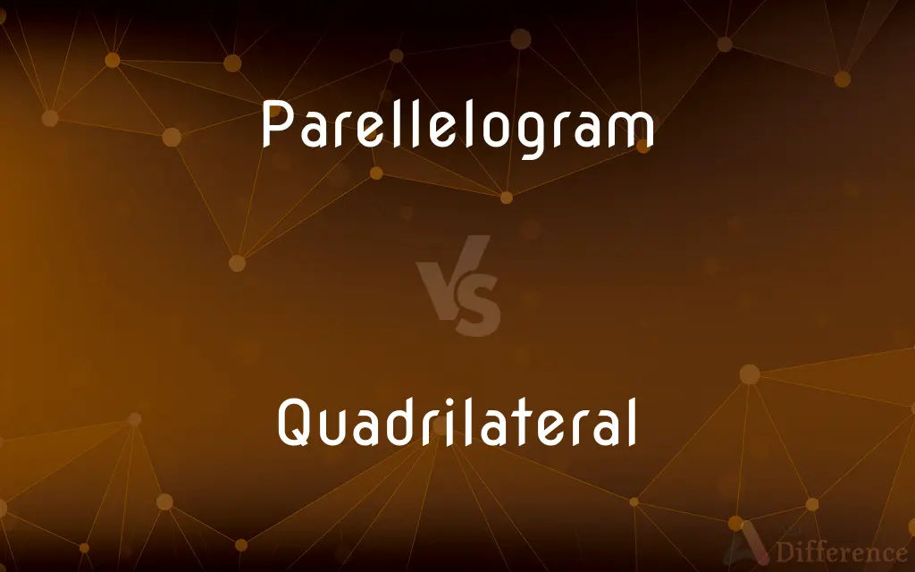 Parellelogram Vs Quadrilateral What s The Difference 