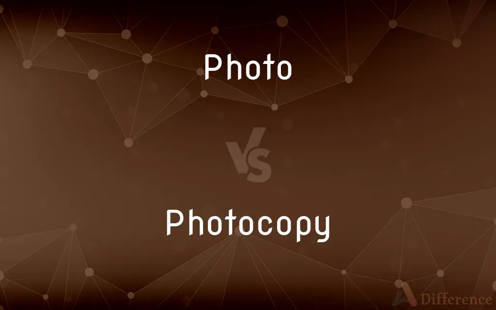 Photo vs. Photocopy — What’s the Difference?