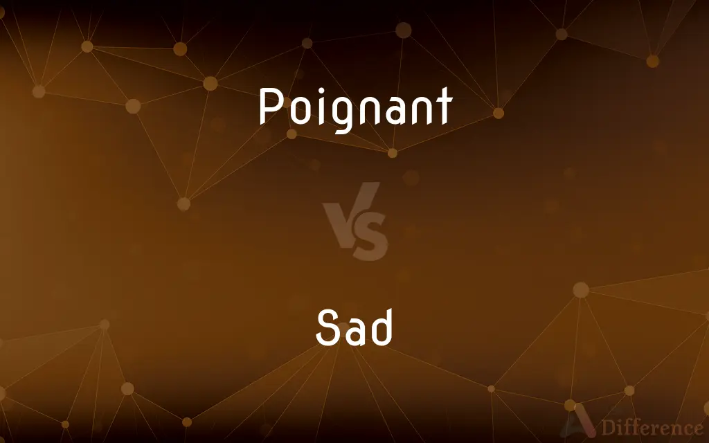 Poignant vs. Sad — What’s the Difference?