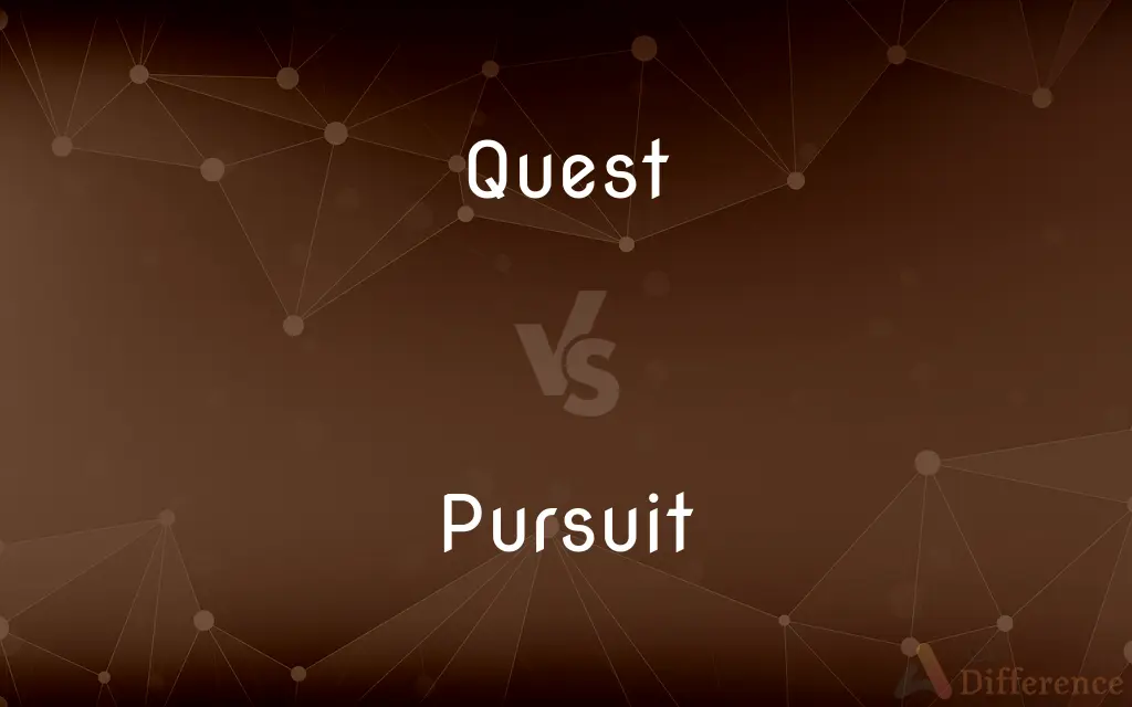 Quest vs. Pursuit — What’s the Difference?