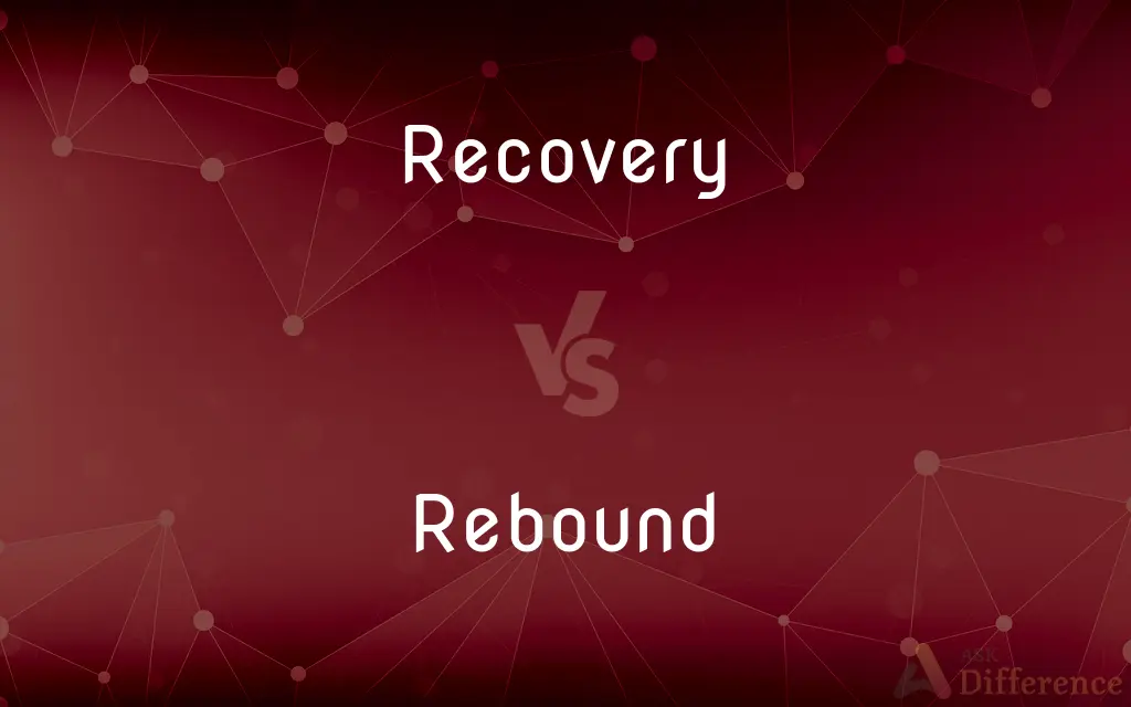 Recovery vs. Rebound — What’s the Difference?