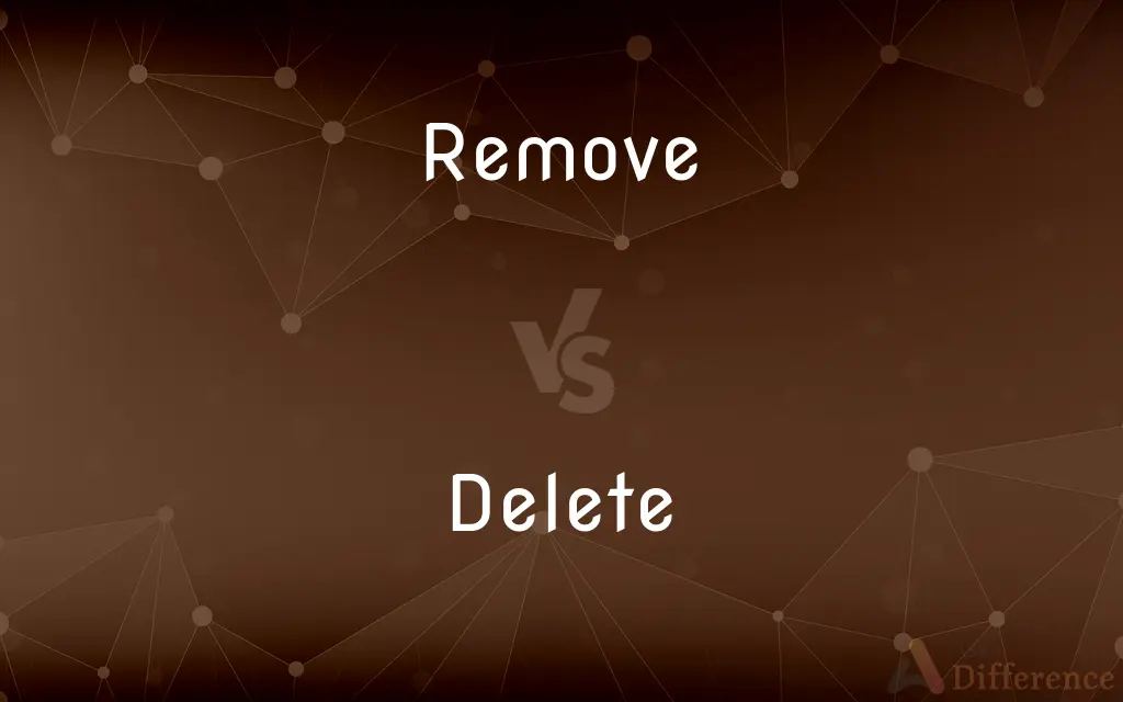 Remove Vs Delete What s The Difference Remove Vs Delete What s The Difference