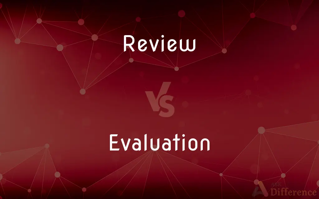 Review Vs Evaluation What s The Difference 