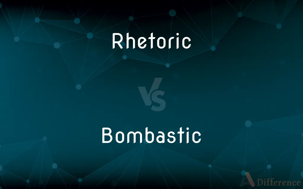 Rhetoric vs. Bombastic — What’s the Difference?