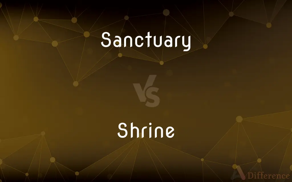 Sanctuary vs. Shrine — What’s the Difference?