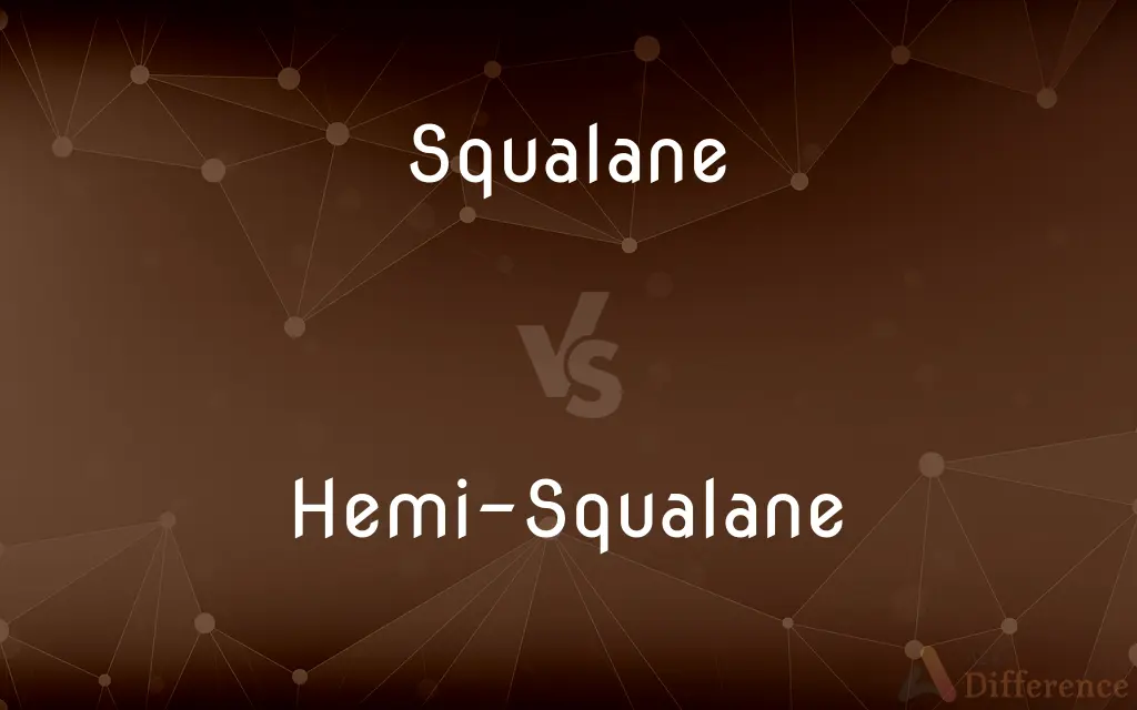 Squalane vs. Hemi-Squalane — What’s the Difference?