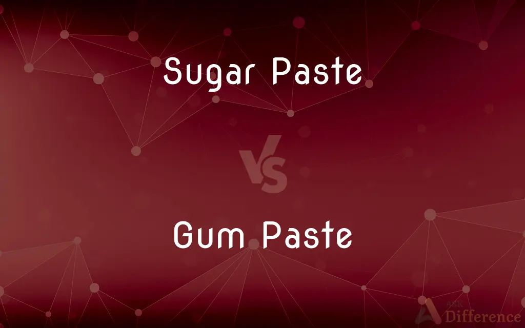 Sugar Paste vs. Gum Paste — What’s the Difference?
