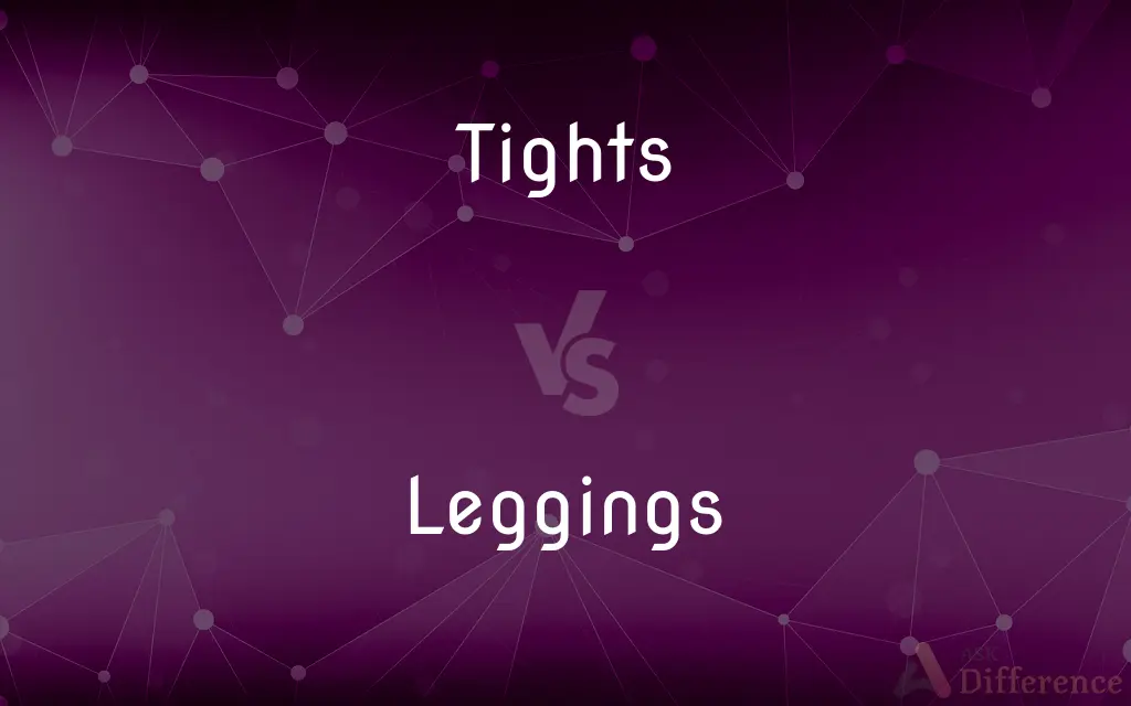 Tights vs. Leggings — What’s the Difference?