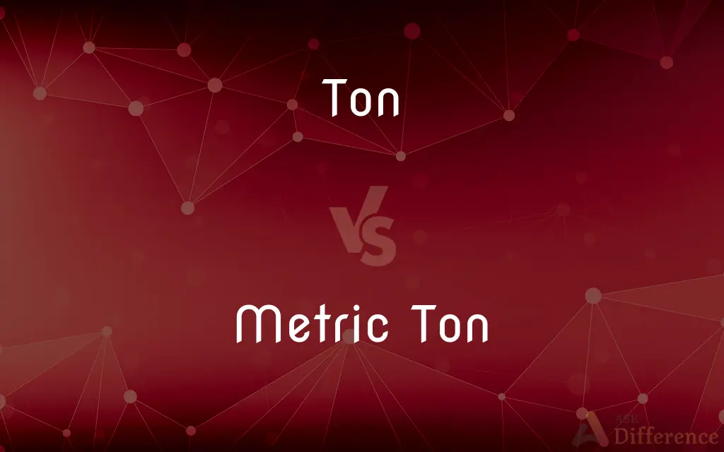 Ton Vs Metric Ton What s The Difference 