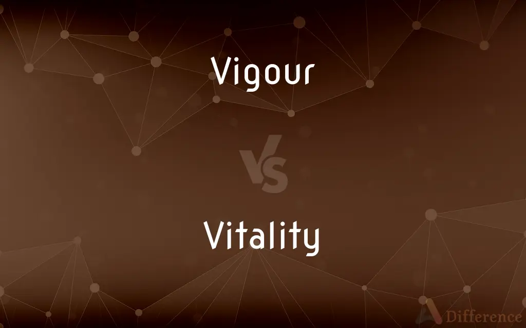 Vigour vs. Vitality — What’s the Difference?