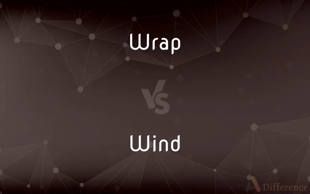 Wrap vs. Wind — What’s the Difference?