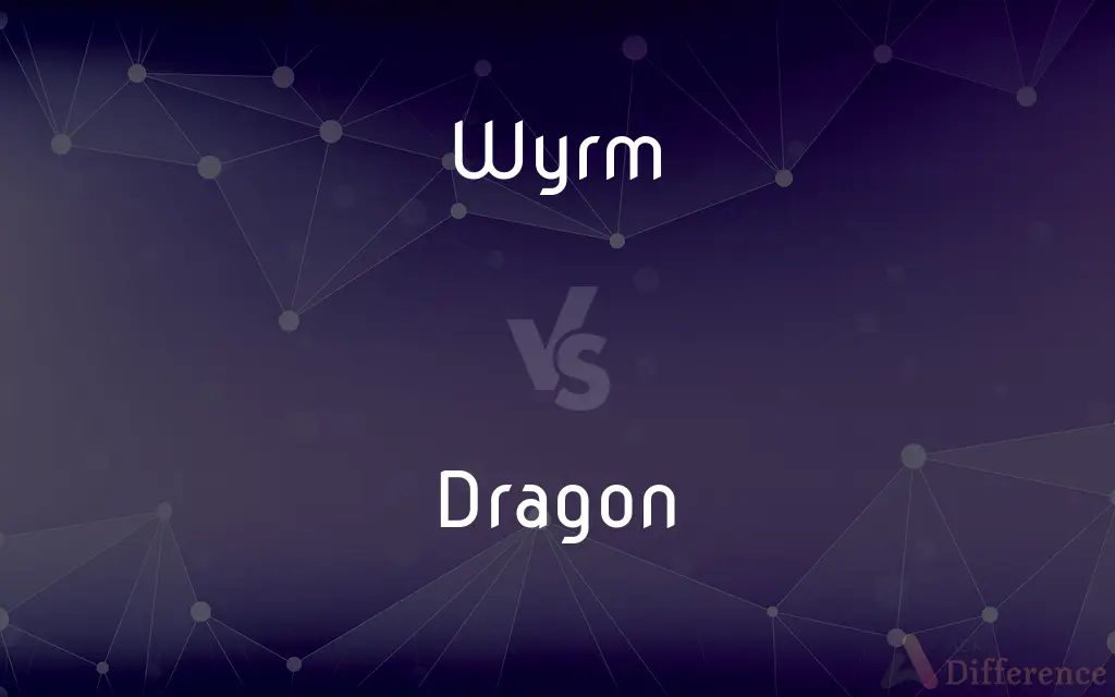 Wyrm vs. Dragon — What’s the Difference?